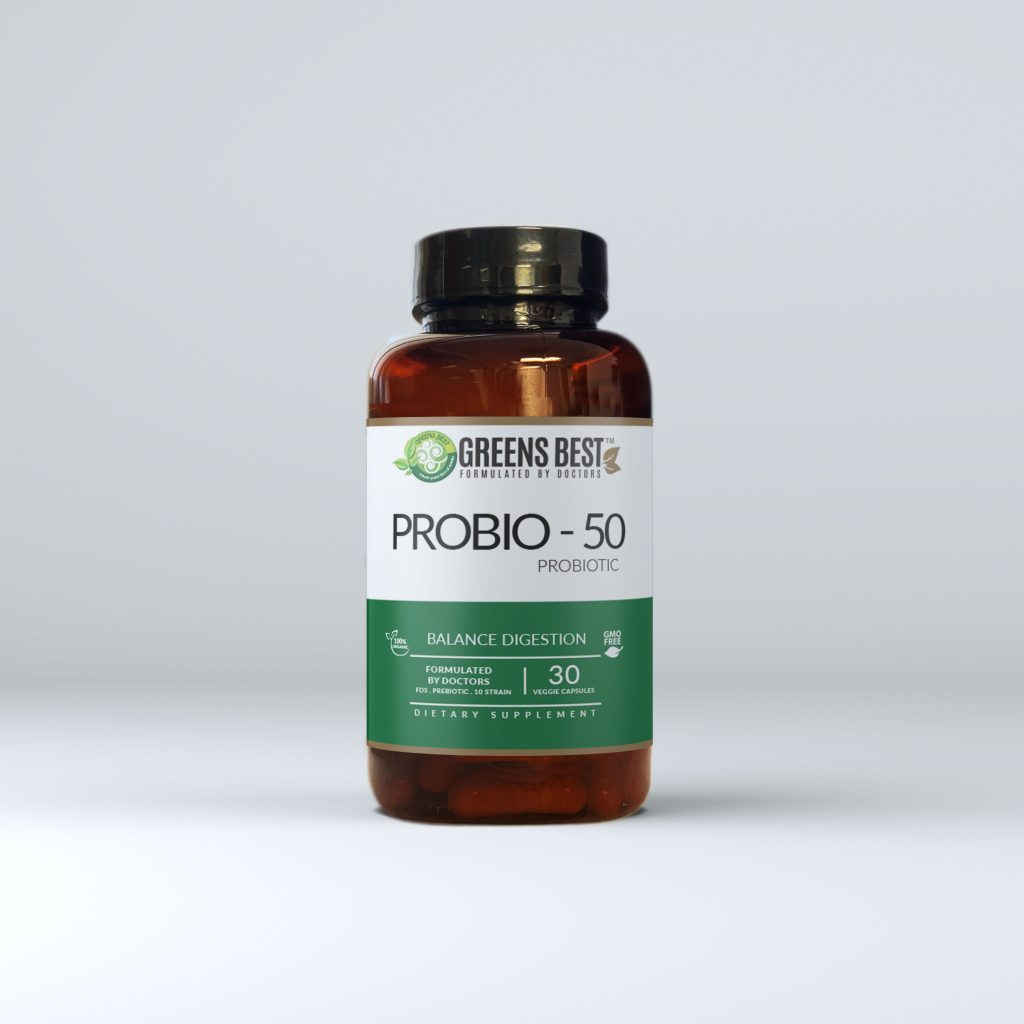 Probiotic 50 Billion CFU (Ten Strain) - Greens Best